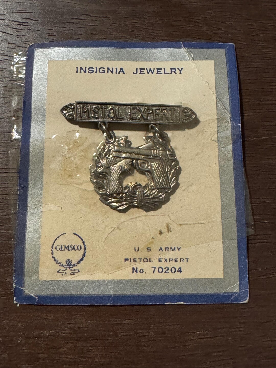 Military WW2 Marksmanship Badge - Etsy