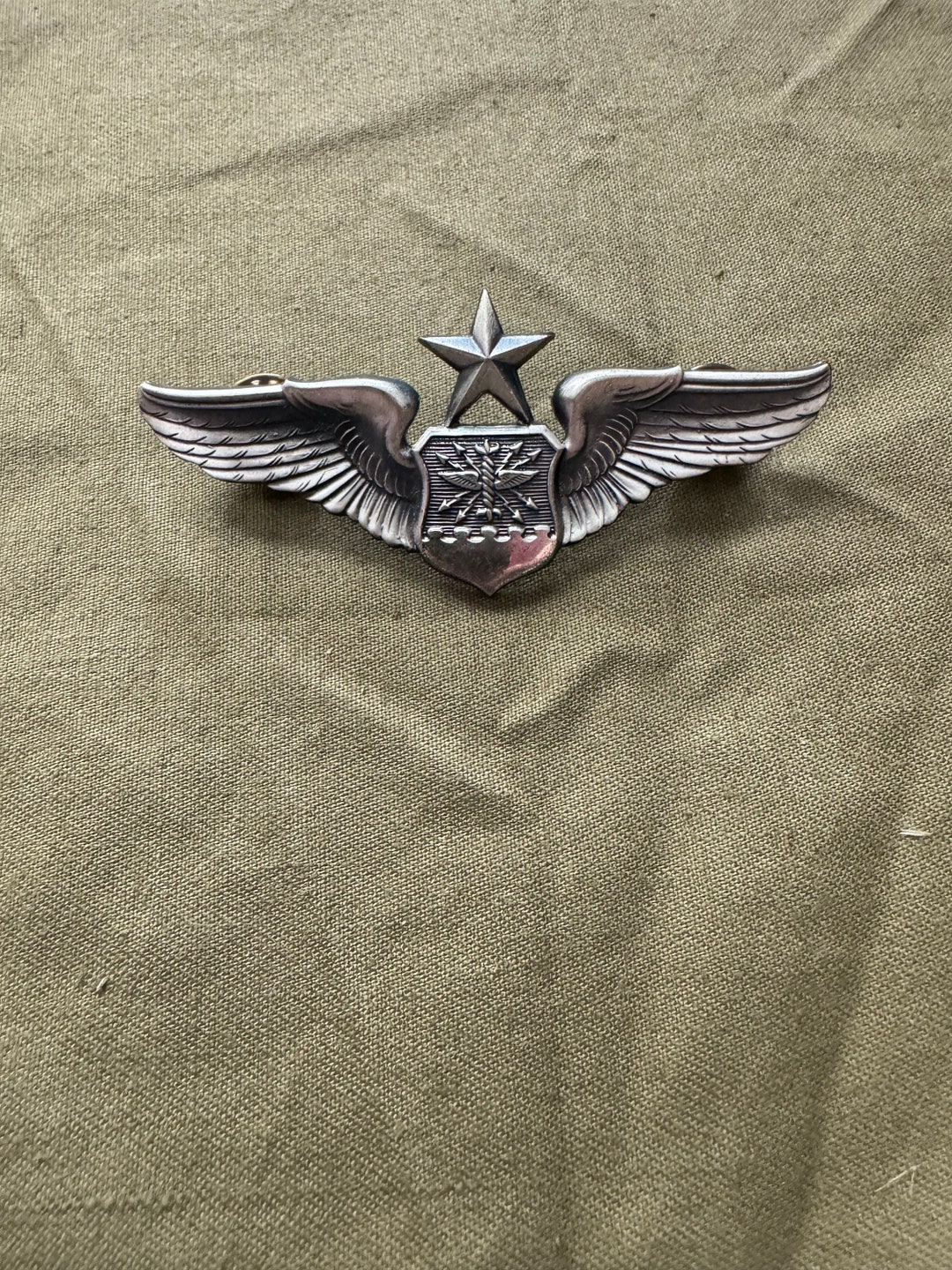 Vintage USAF Senior Navigator Wings - Etsy