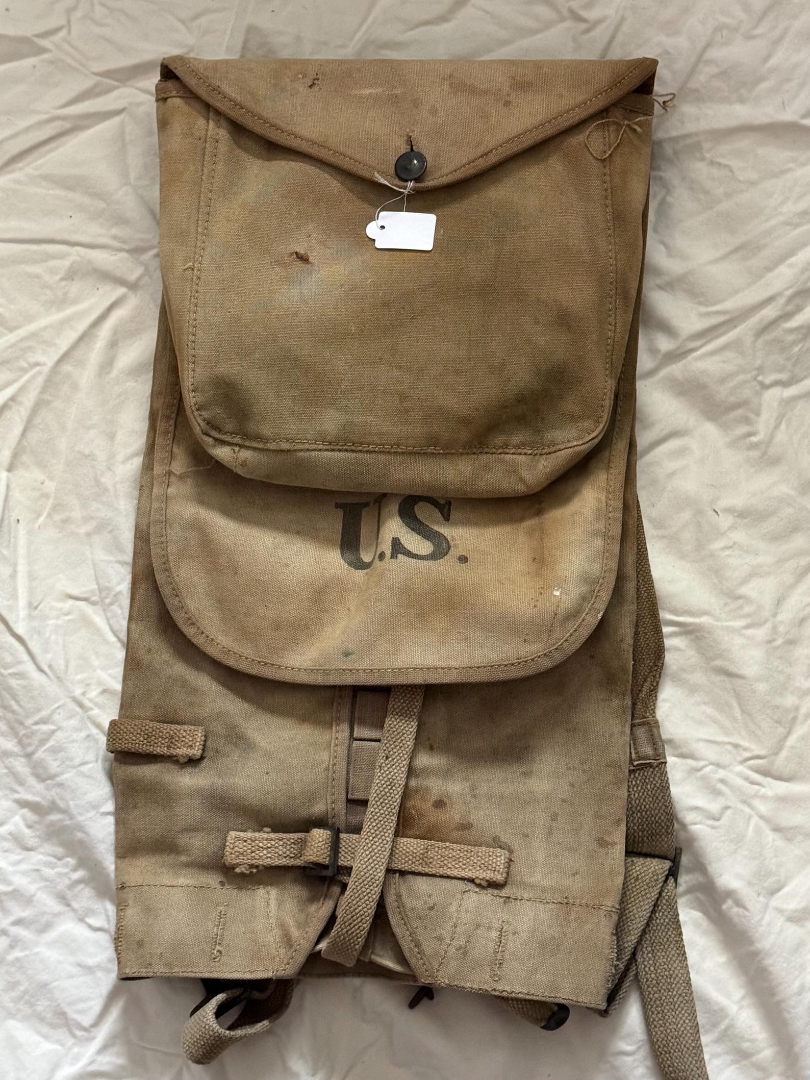 Military WW1 Haversack With Mess Kit - Etsy