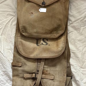 Military WW1 Haversack With Mess Kit - Etsy