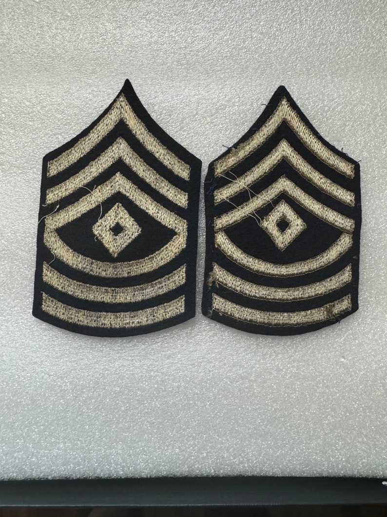 World War 2 US Army First Sergeant Patches - Etsy