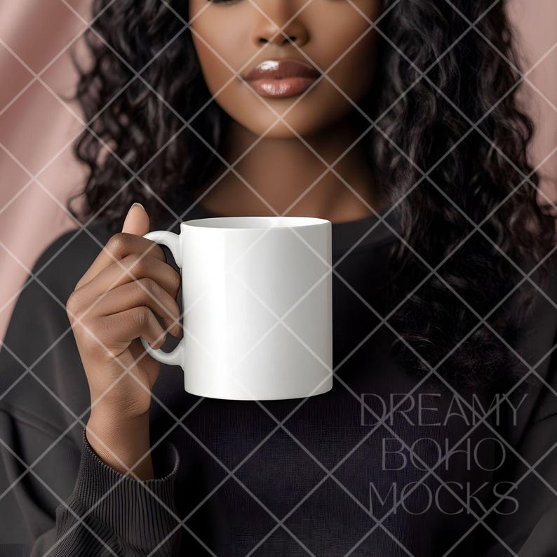 Coffee Mug Mockup, One Mug Mockup, White Mug Mockup, Model Mockup ...