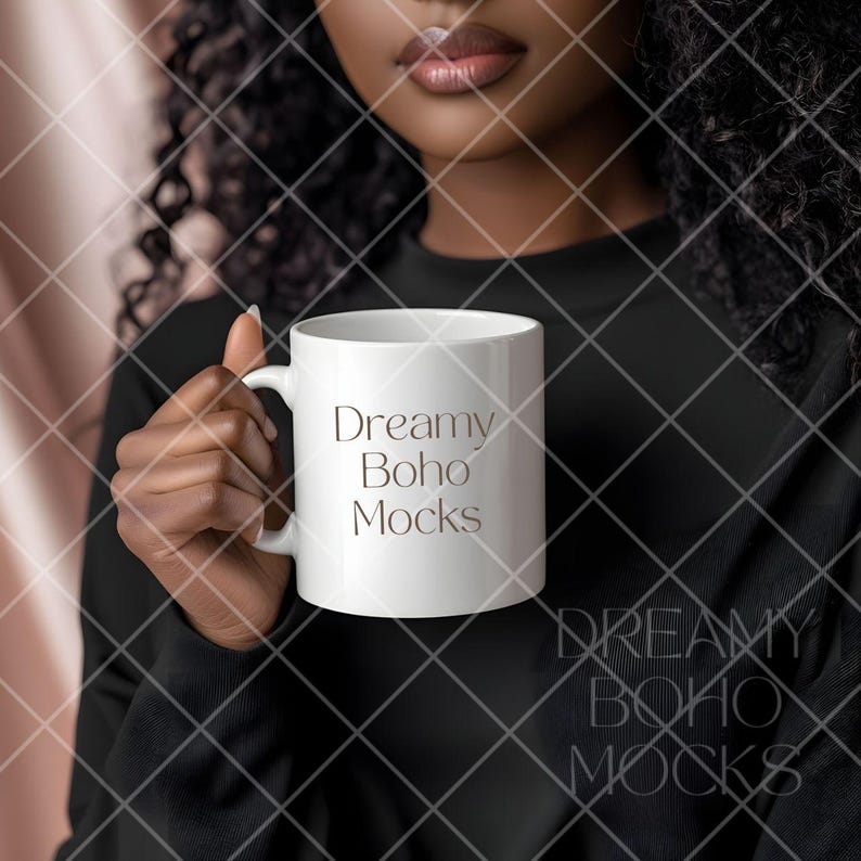 Coffee Mug Mockup, One Mug Mockup, White Mug Mockup, Model Mockup ...