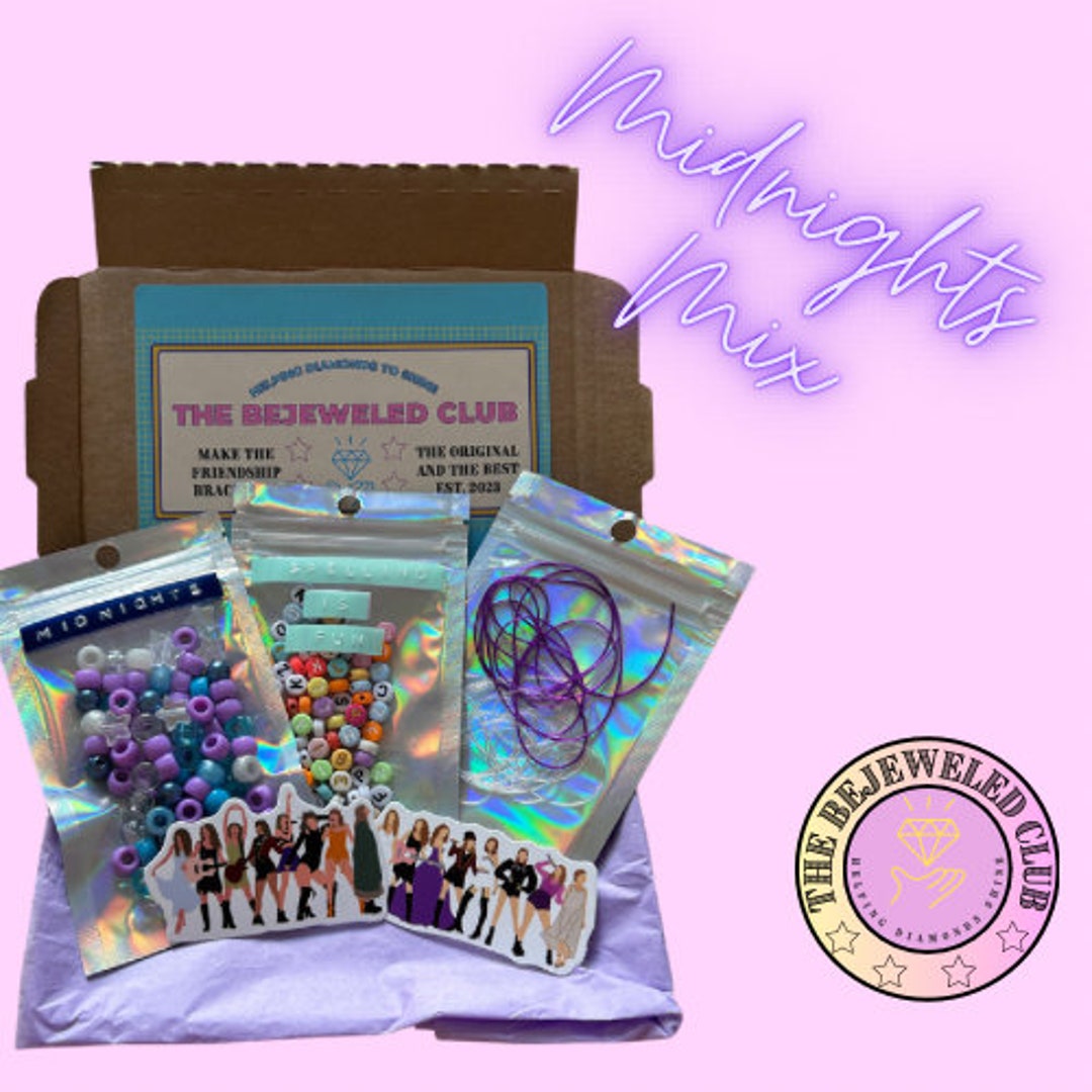 Midnights Bejeweled Box Friendship Bracelet Kit - Etsy UK