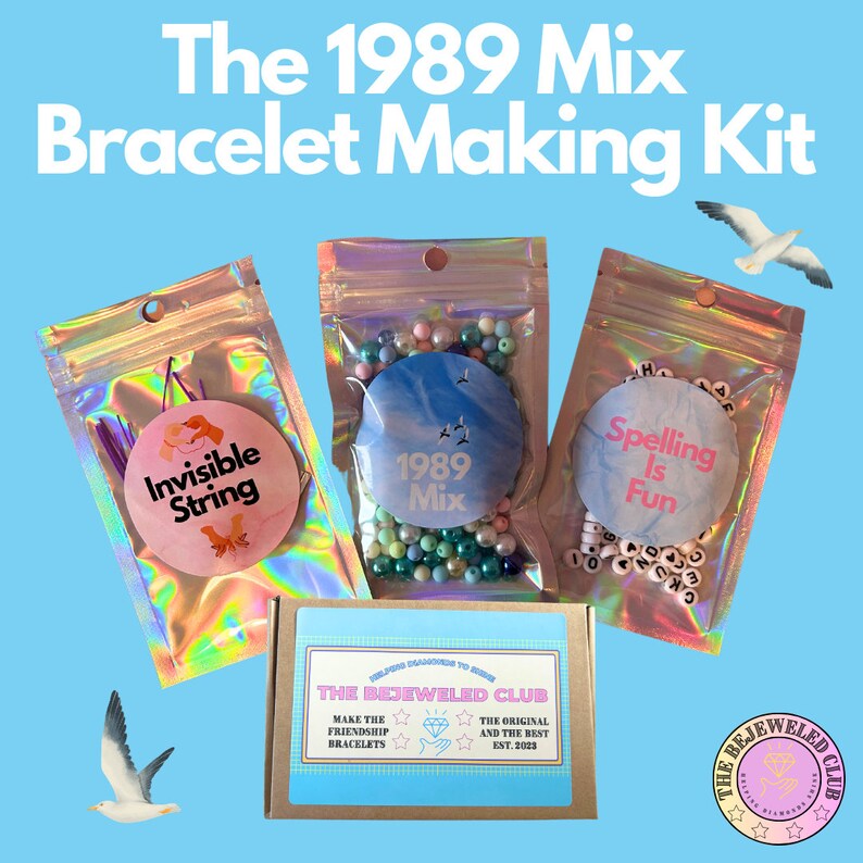 1989 Bejeweled Box taylor Swift Inspired Friendship Bracelet Kit - Etsy