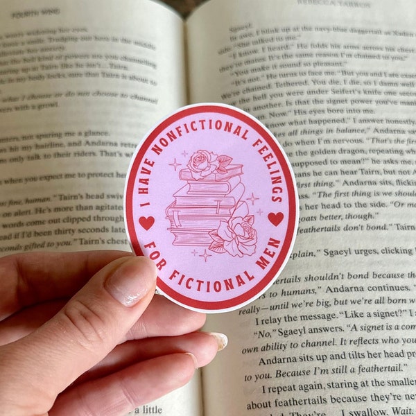 Bookish Stickers - Etsy