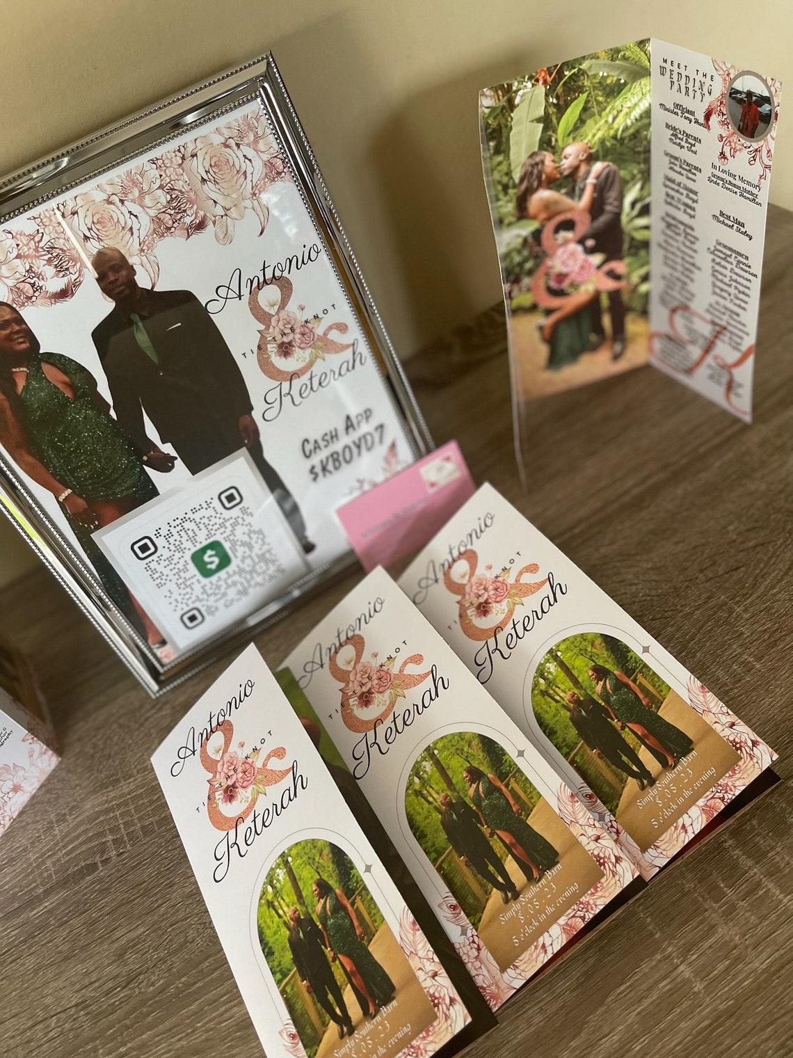 Tri-fold Style Programs - Etsy