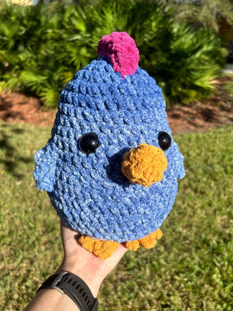 Crochet Farm Chicken Plushie Amigurumi - Etsy