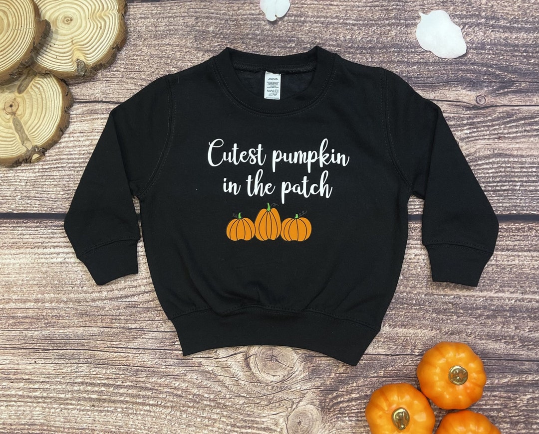 Cutest Pumpkin in the Patch, Autumn Jumper, Unisex Jumpers, Pumpkin ...