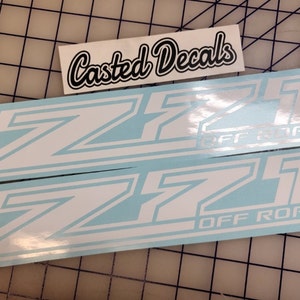 Z71 off Road Decals (2pk) Chevy Fender Tailgate Stickers for 2014-2023 ...