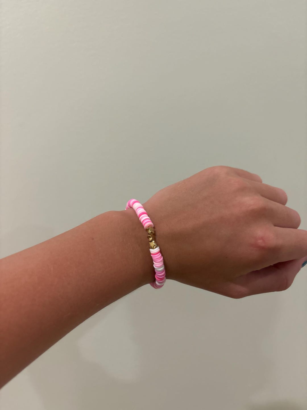 Preppy Pink Star Bracelet !! - Etsy
