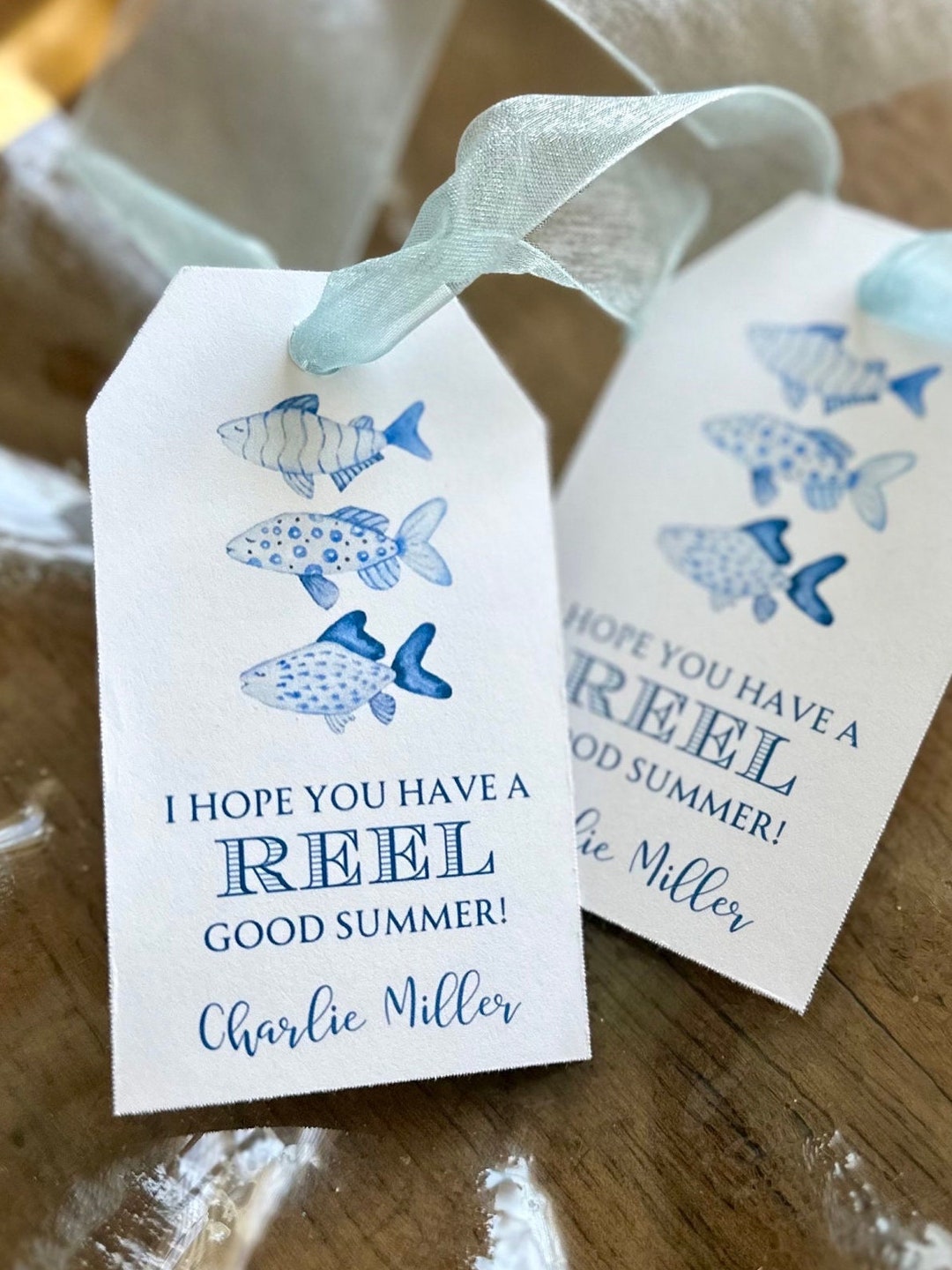 O-fish-ally Summer Gift Tag / School Gift Tags / End of School Gifts ...