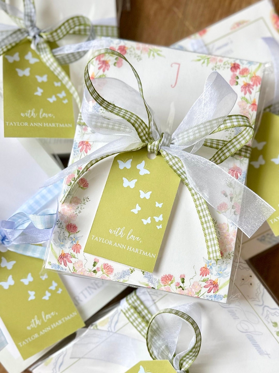 Flutter Away Gift Tags, Kids Gift Tags, Family Gift Tags, Family ...