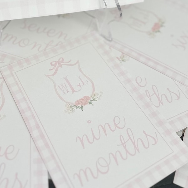 Milestone Cards - Etsy