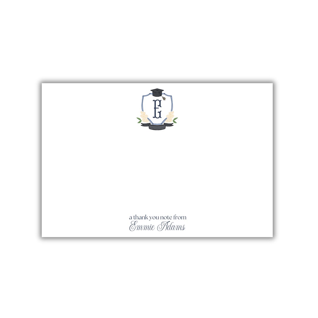 Graduation Notecards, Graduation Stationery, Grad Gifts, Graduation ...