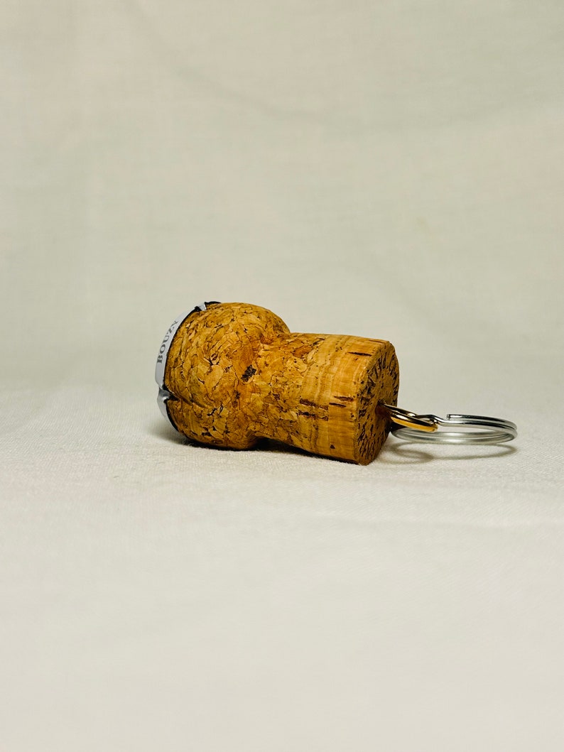 Handcrafted Champagne Cork Keychain Unique Moet Chalky Champagne , Boat ...