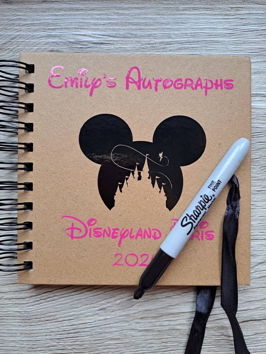 Disney Inspired Autograph Book Disney Autograph Book Autograph Book ...