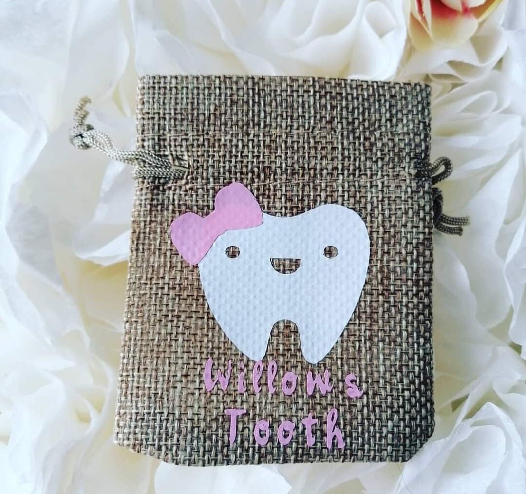 Girls Tooth Fairy Pouch Tooth Fairy Bag Tooth Fairy Tooth Bag Keepsake ...