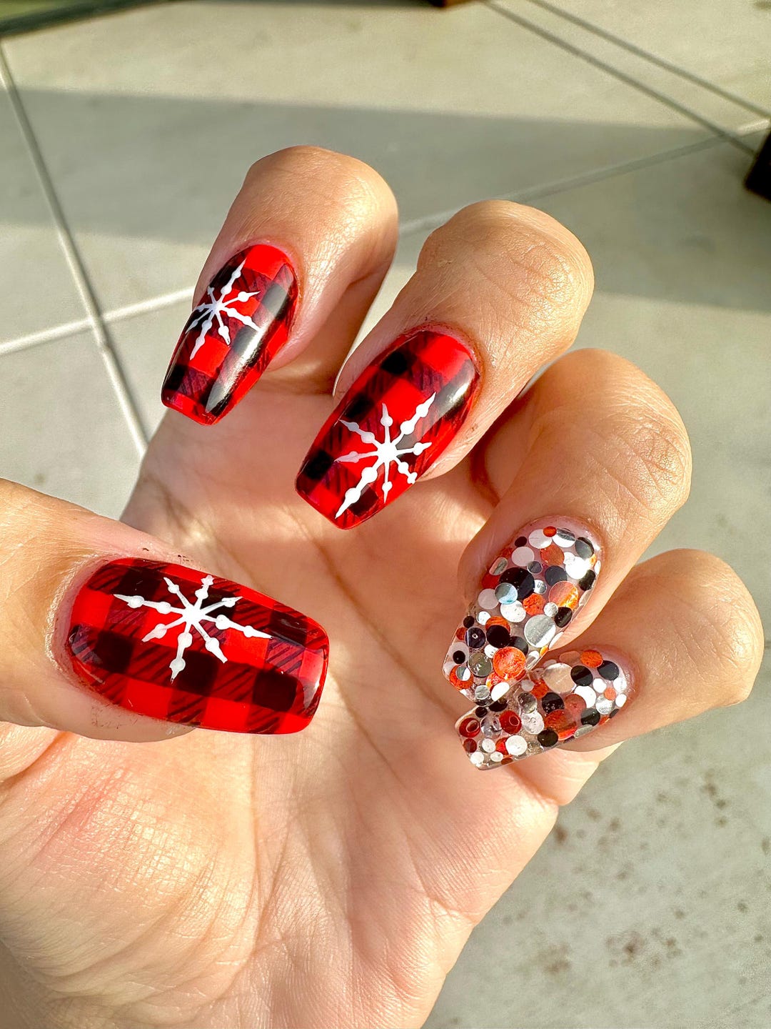 Press on Nails (free Sizing Kit Included With 1st Purchase) | Snowflake ...