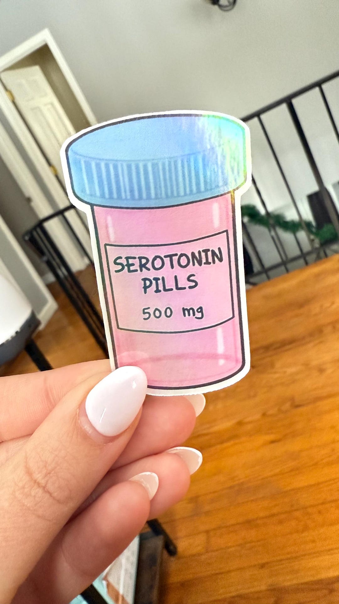 Serotonin Pills Sticker: Mental Health Vinyl Decal - Etsy
