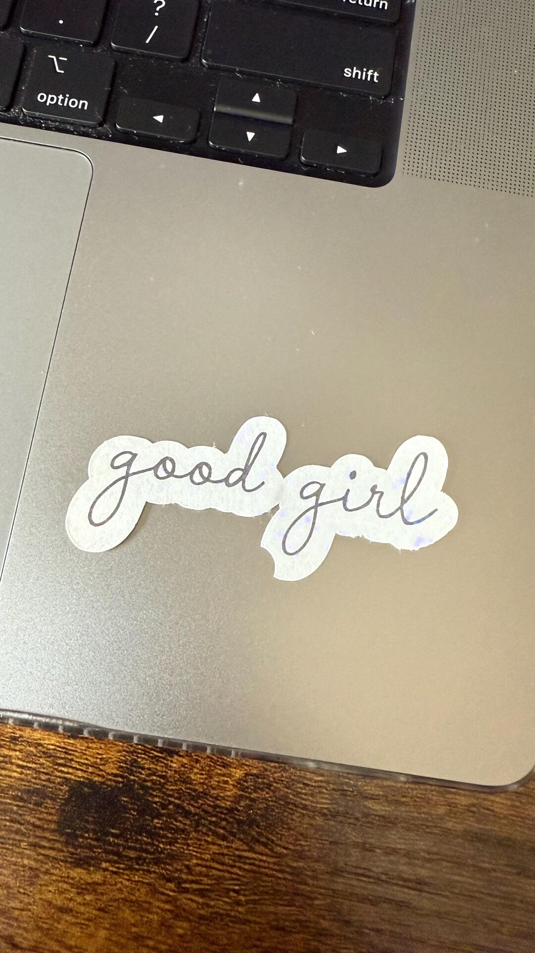 Good Girl Holographic Sticker: Spicy Romance Booktok Vinyl Decal - Etsy