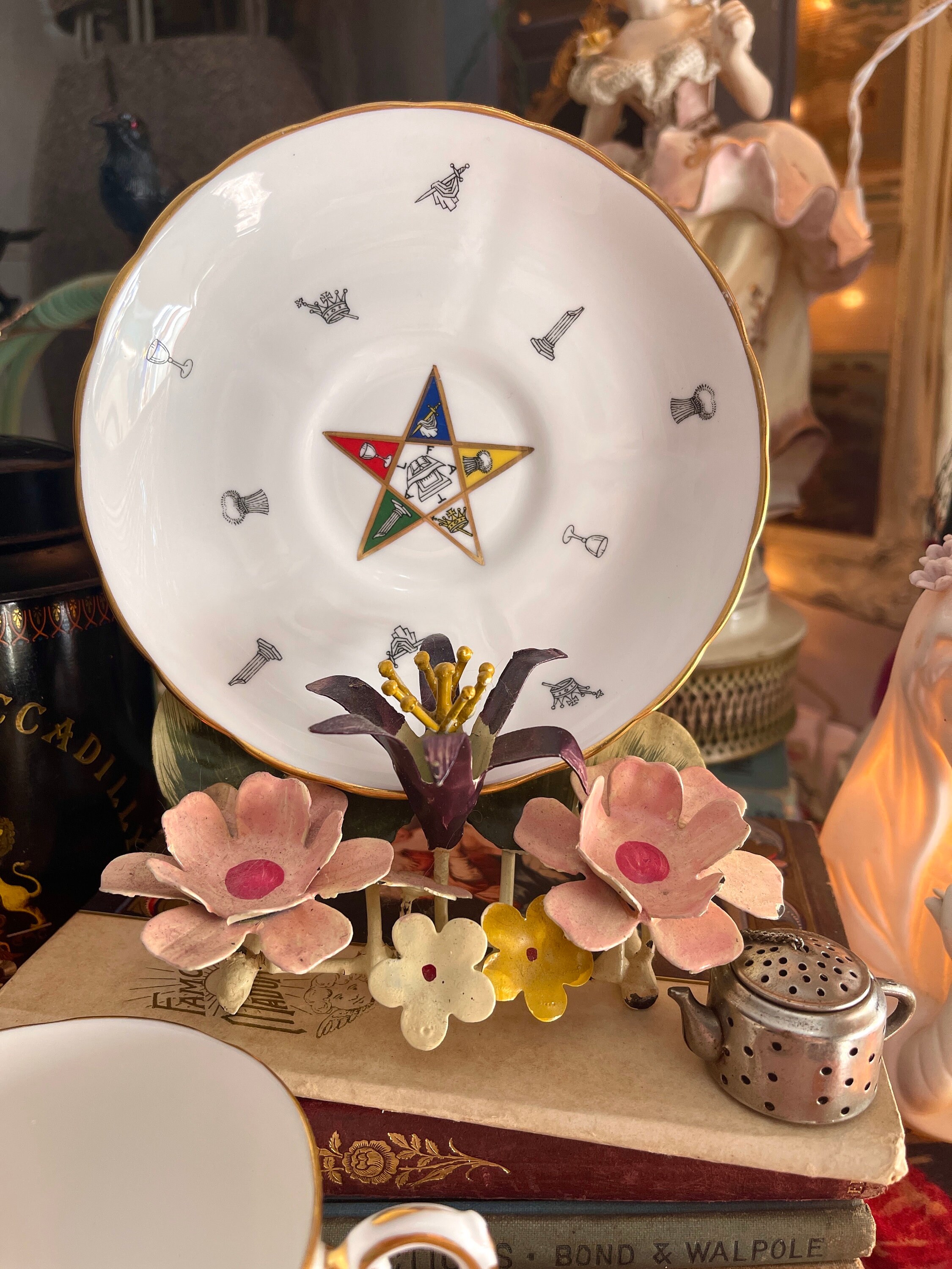 Vintage Order of the Eastern Star Teacup - Etsy