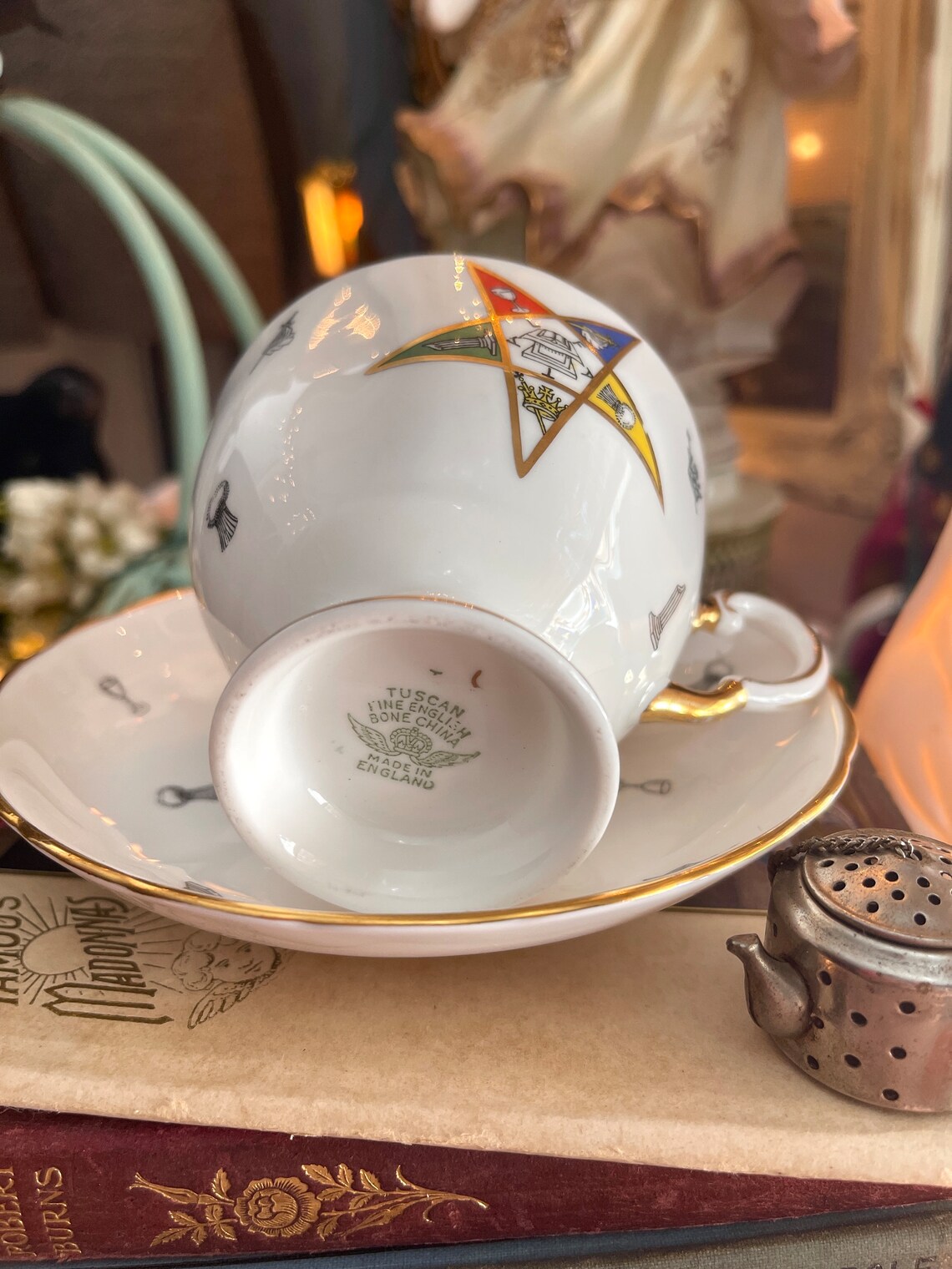 Vintage Order of the Eastern Star Teacup - Etsy