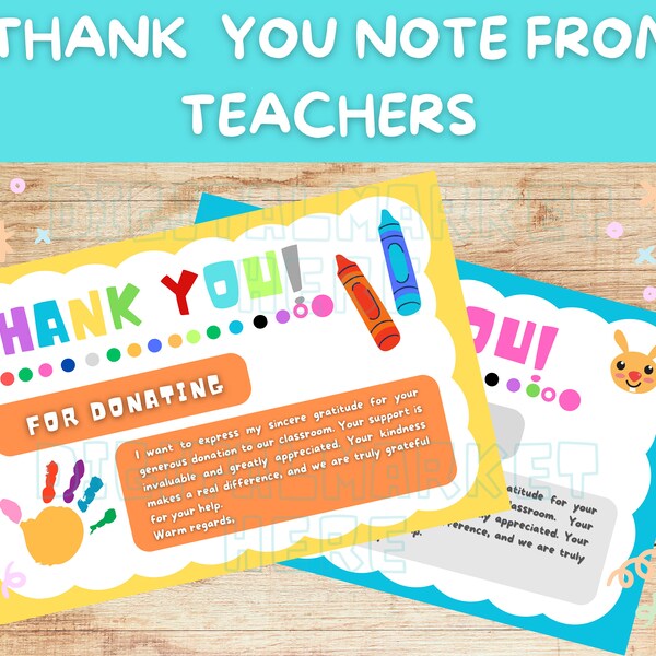 Thank You Donation - Etsy