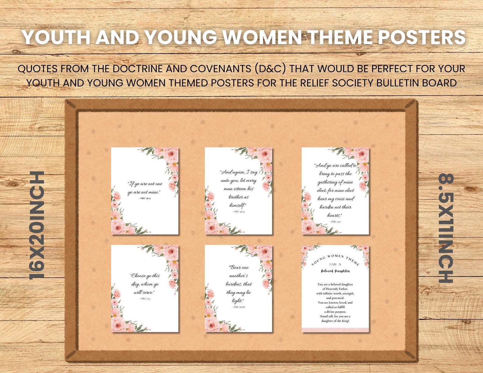 LDS Bulletin Board, LDS Doctrine & Covenants Bundle, Bulletin Boards ...