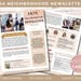 Editable HOA Newsletter Template: Community Updates (canva, Instant ...
