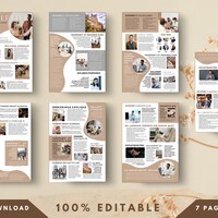 Newsletter Template - Etsy