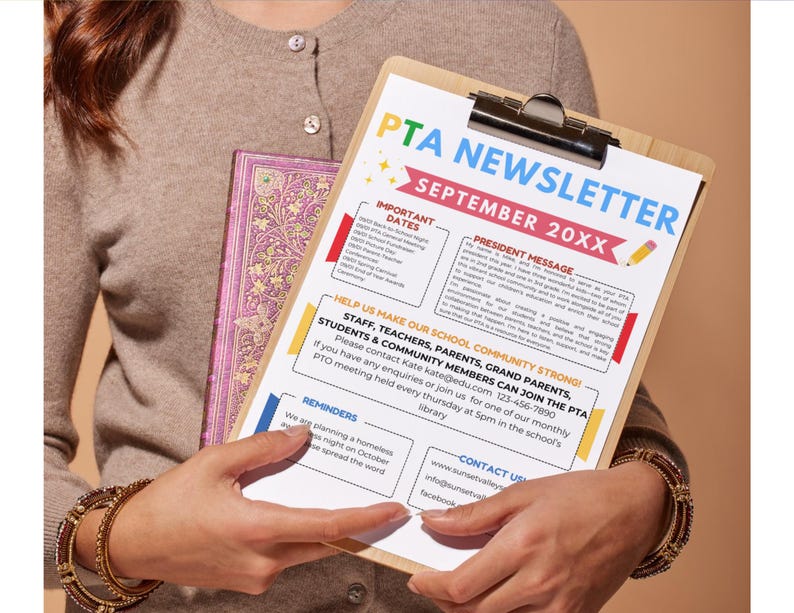 PTO PTA Flyer Bundle, Recruitment, Membership, Editable PTA Meeting ...