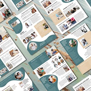Editable Canva Newsletter Template: Business, Nonprofit (digital ...