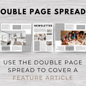 Editable Newsletter Template: Canva Email Marketing (digital Download ...