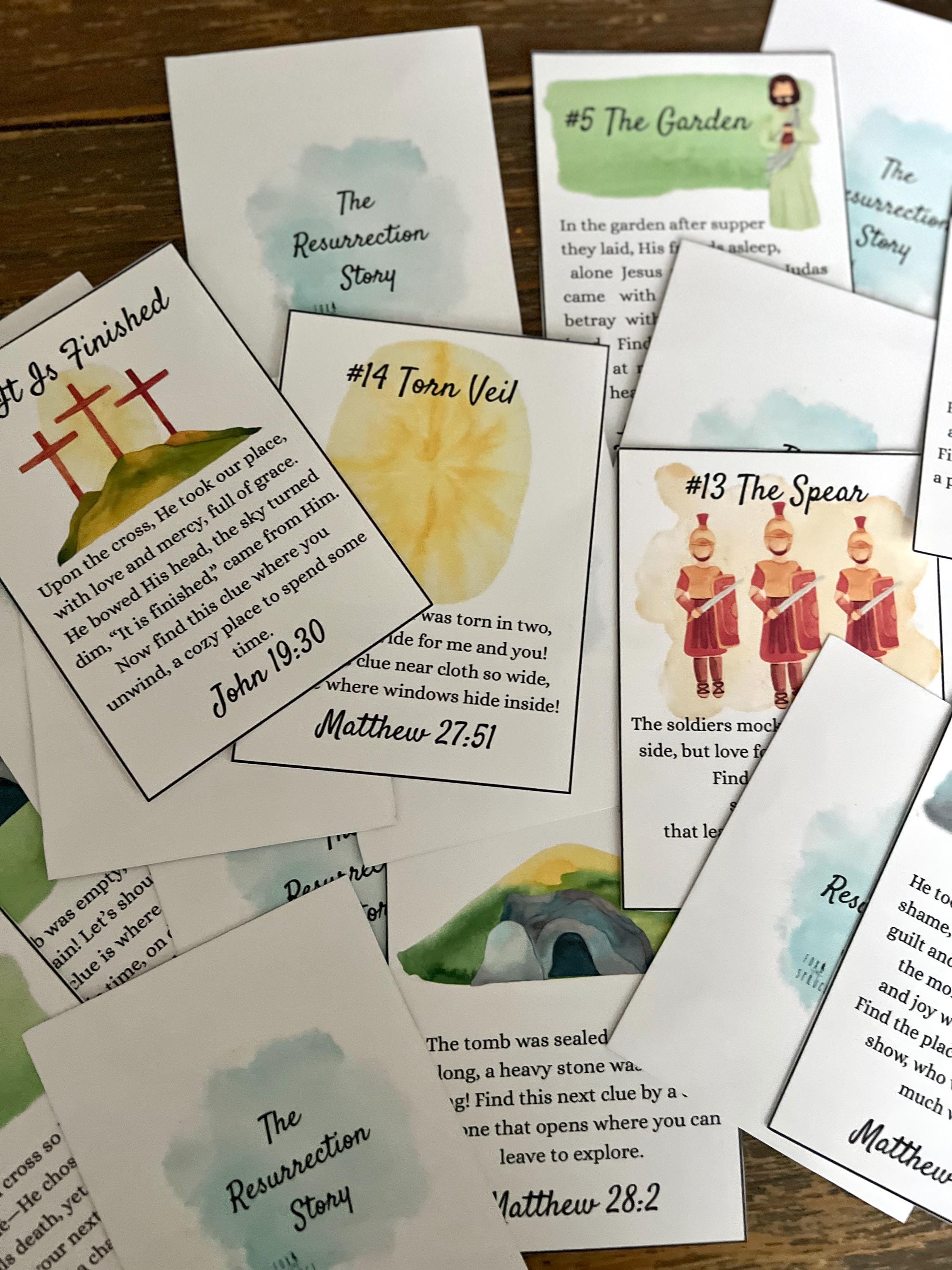 Resurrection Story Scavenger Hunt (digital Download) - Etsy