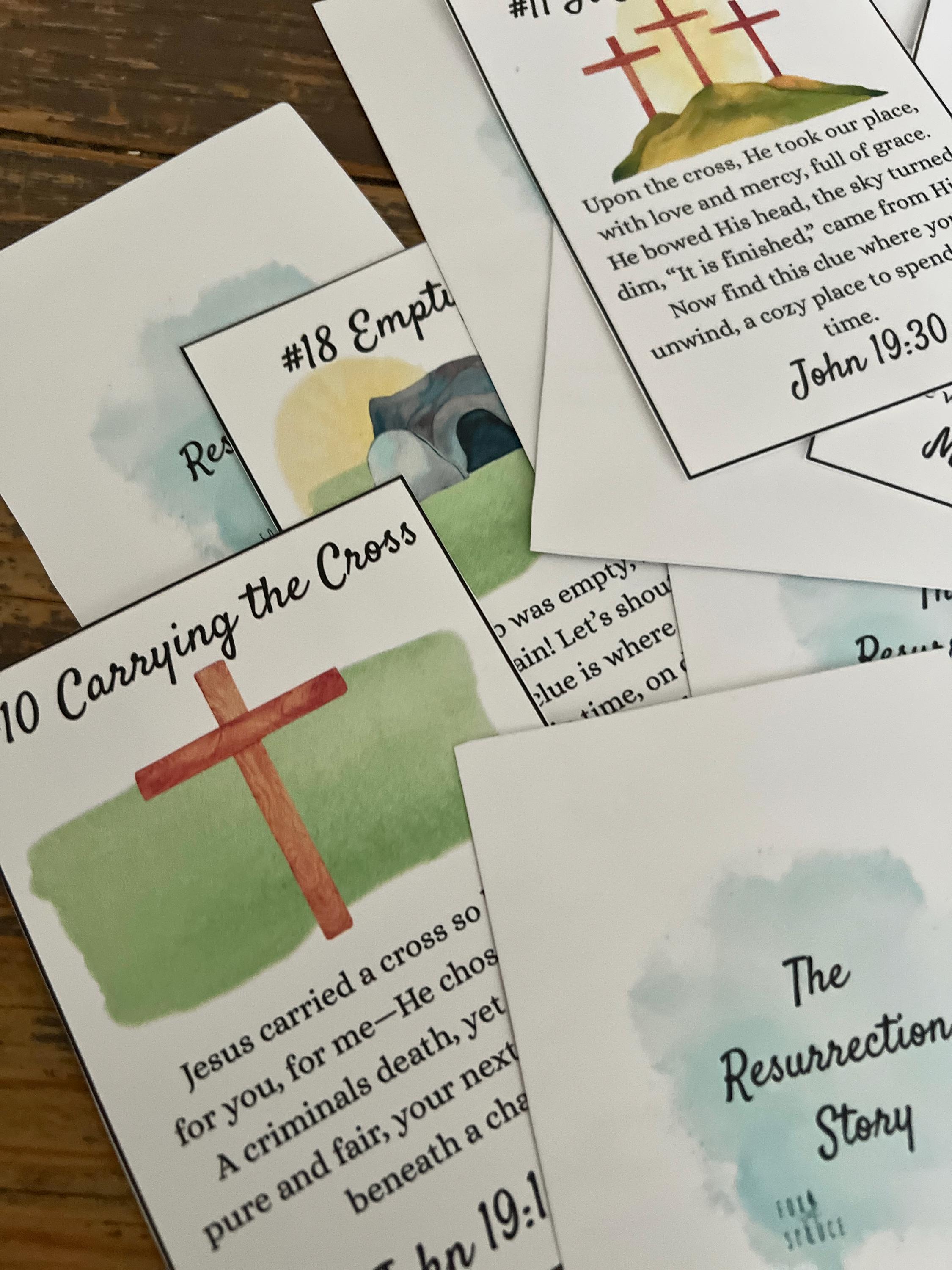 Resurrection Story Scavenger Hunt (digital Download) - Etsy