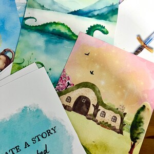 Create A Story Cards- Enchanted Theme. Create a Story From Pictures - Etsy