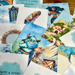 Create A Story Cards- Enchanted Theme. Create a Story From Pictures - Etsy