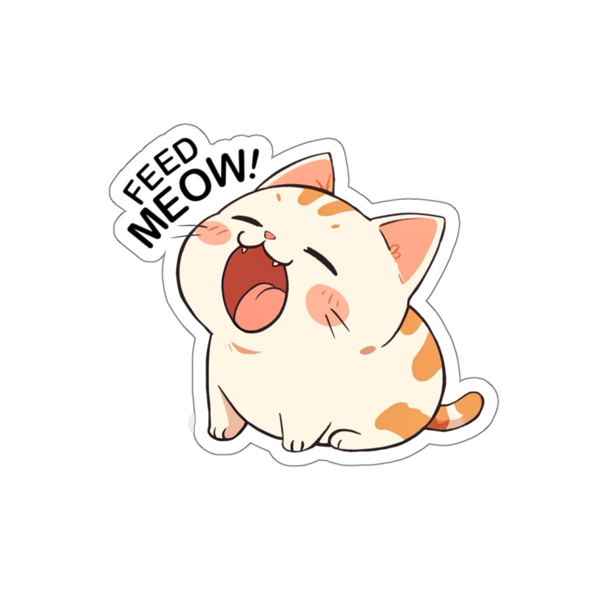 Funny Cat Sticker, Cat Mom, Animal Stickers, Cat Lover, Water Bottle ...