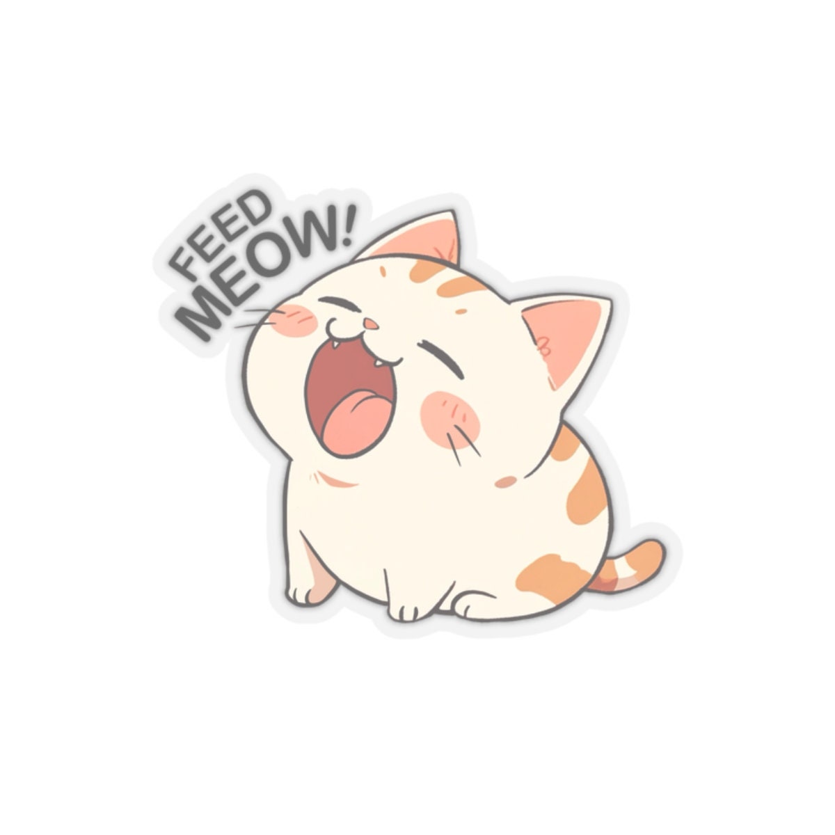 Funny Cat Sticker, Cat Mom, Animal Stickers, Cat Lover, Water Bottle ...