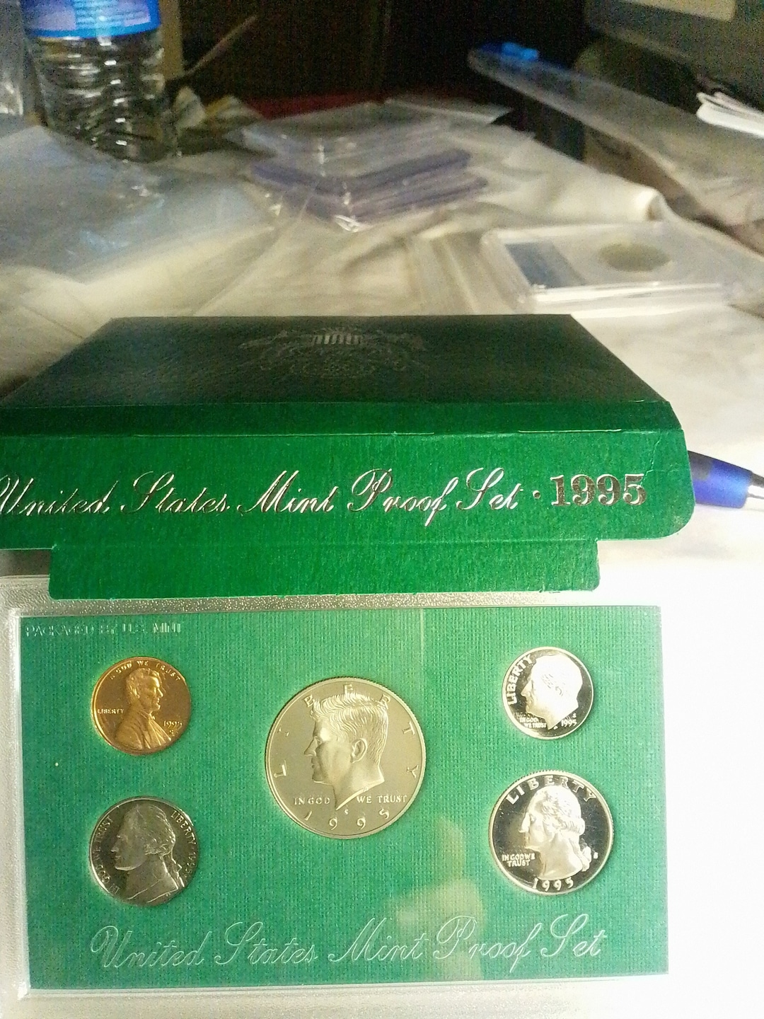 1995 Mint Proof Set - Etsy