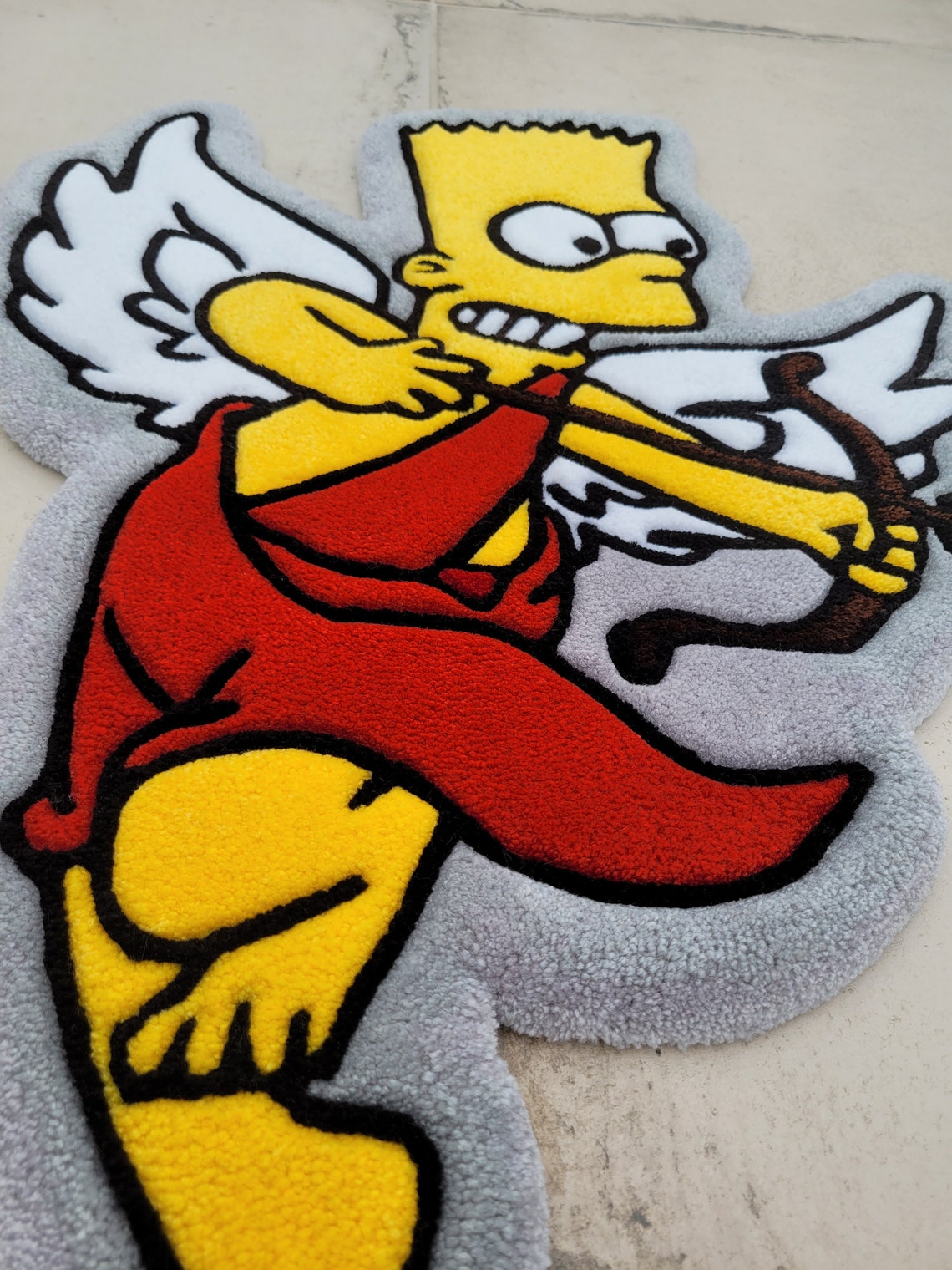 The Simpsons Bart Simpson Rug - Etsy
