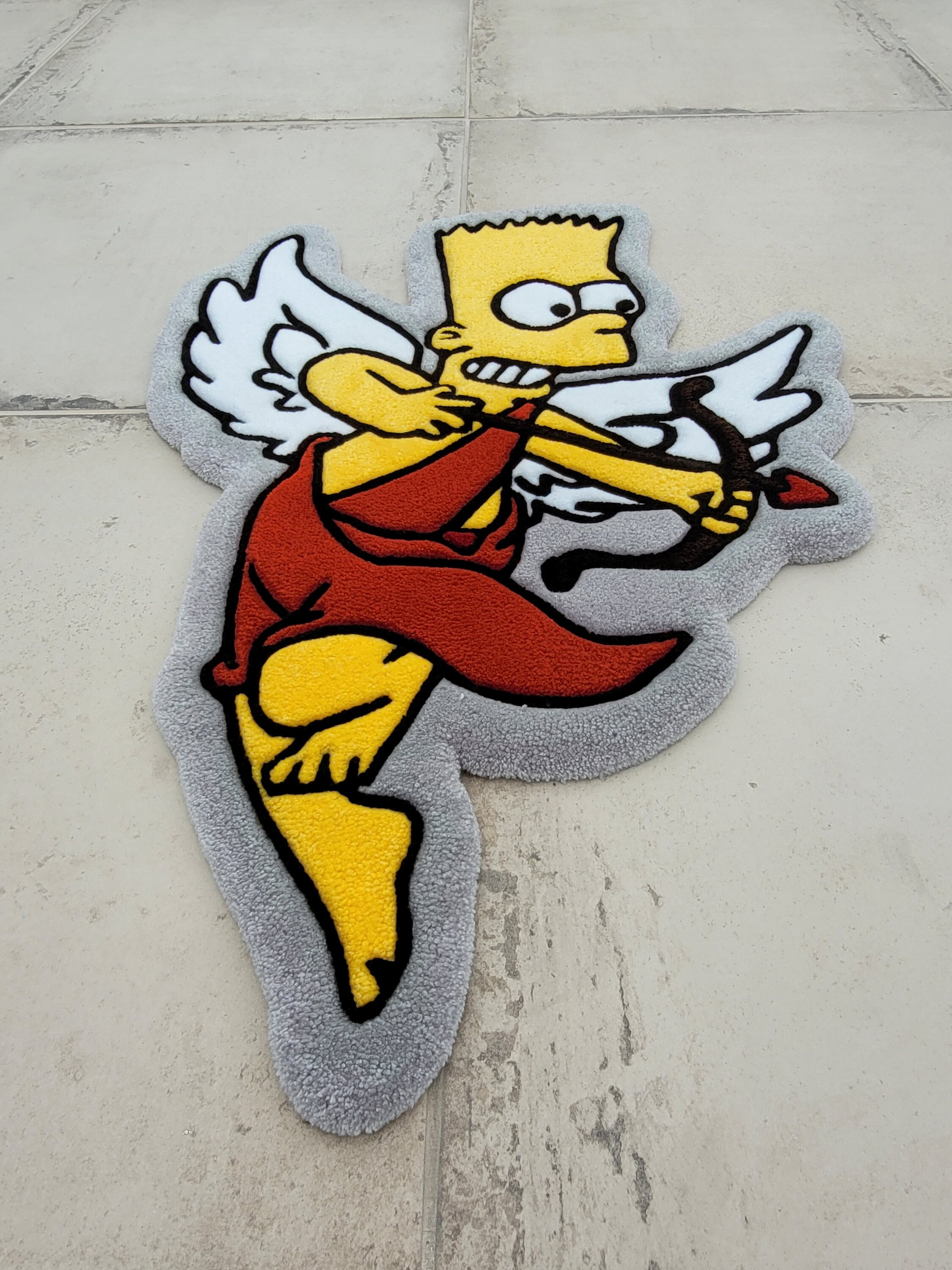 The Simpsons Bart Simpson Rug - Etsy