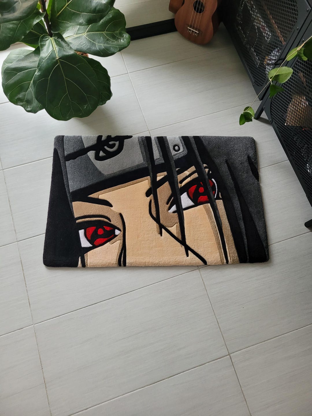 Naruto Itachi Uchiha Rug Anime Manga - Etsy