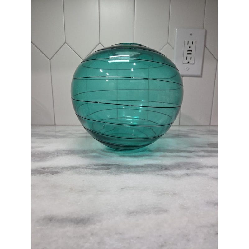 Glass Sphere Vase - Etsy