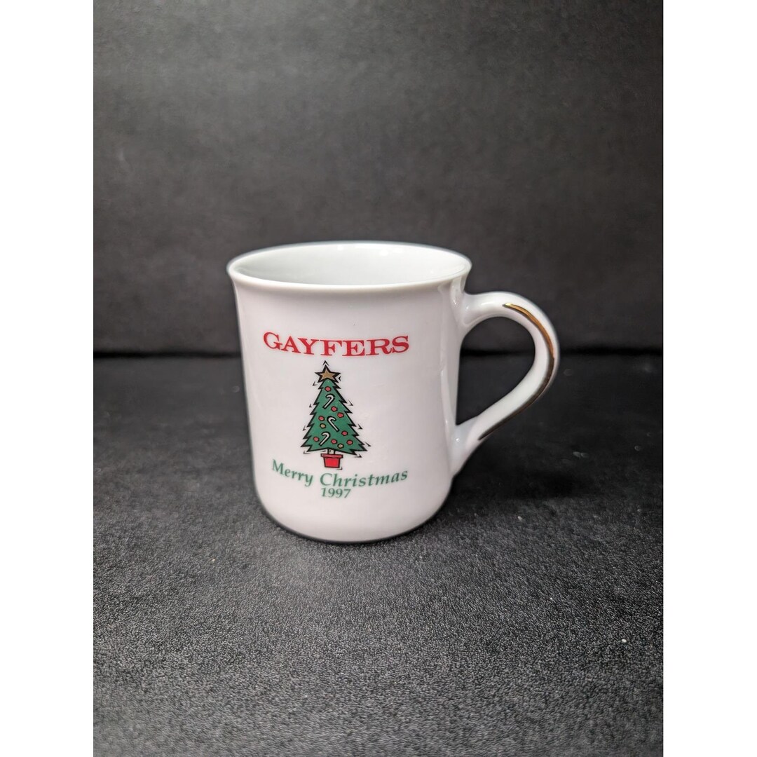 Gayfers Department Store Mug 1997, Christmas Royal Ann Fine China ...