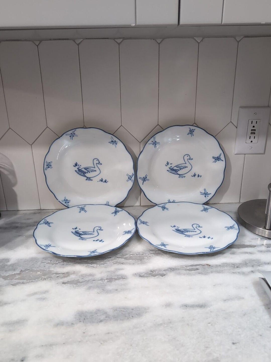 Cordon Bleu BIA Duck Dinner Plates Set, Vintage Tableware, 10 1/8 ...
