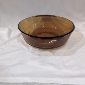 Anchor Hocking Glassware 1.5 Quart Amber Casserole Dish, Baking ...