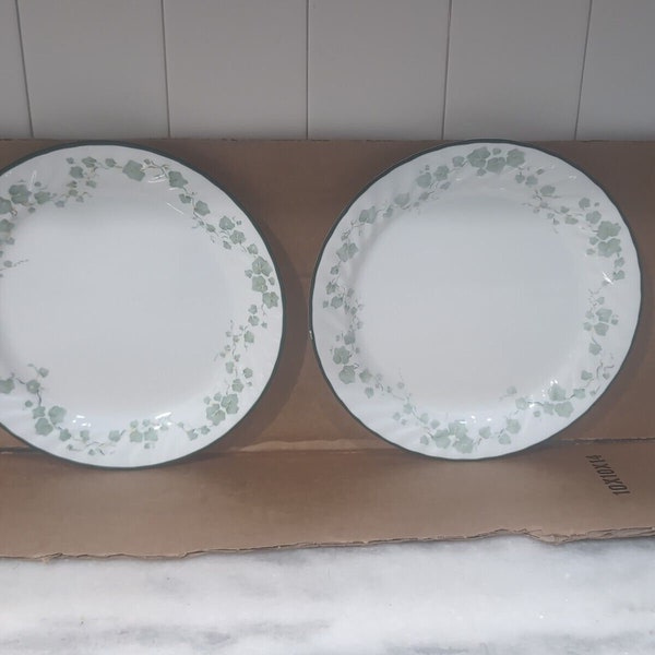 Green Leaf Dinner Plate - Etsy