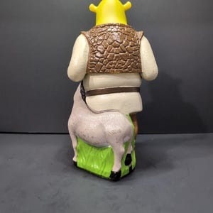Dreamworks Shrek & Donkey Figurine, Hard Plastic Soap Bottle, Rare ...